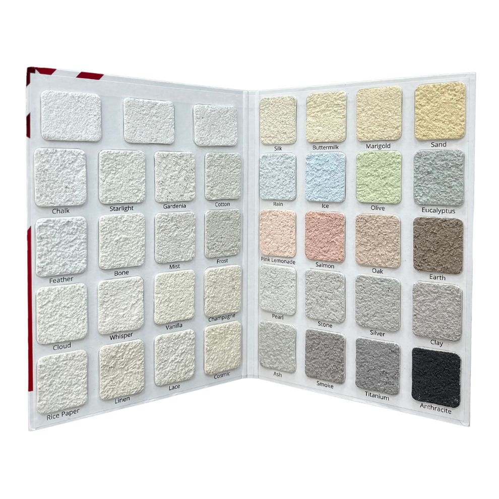 Thin Coat Render Colour Chart – The Rendering Suppliers UK