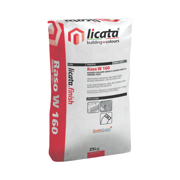 Lightweight Basecoat (Licata Raso W160) - 25kg – The Rendering Suppliers UK